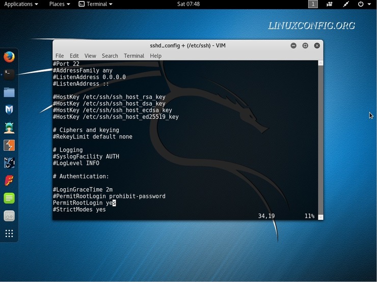  Kali Linux SSH 