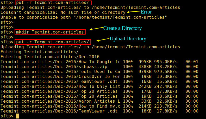 Linux SFTP 