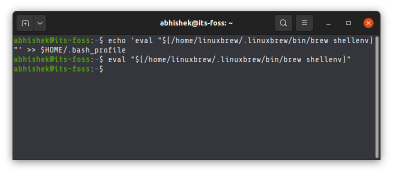  Linux Homebrew 